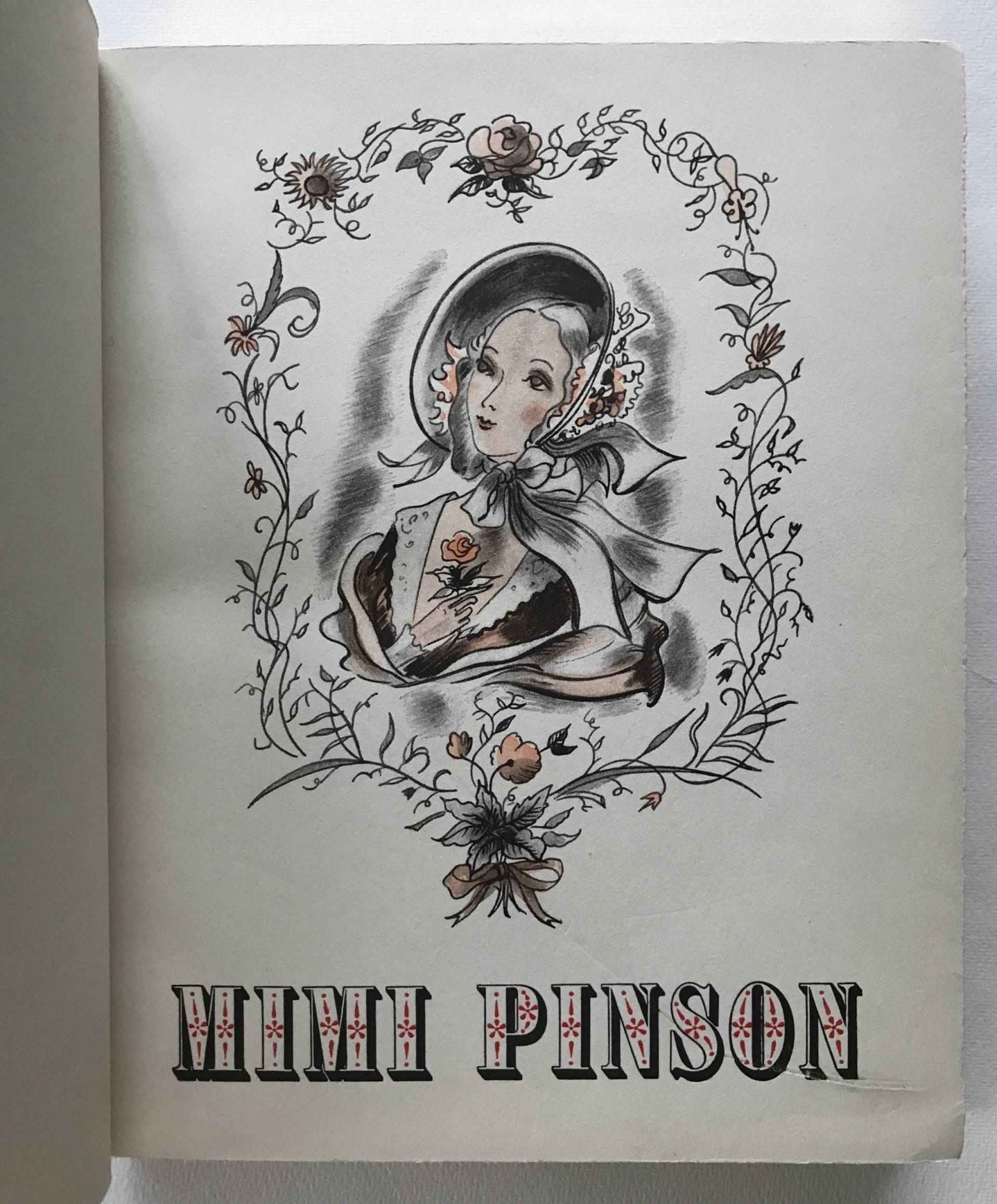 Alfred de Musset. Mimi Pinson. Illustrations de Dignimont. – 150cent